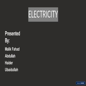 Electricity and current Group 1 presentation.pptx