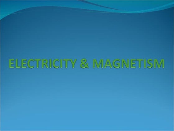 Electrostatics | PPT
