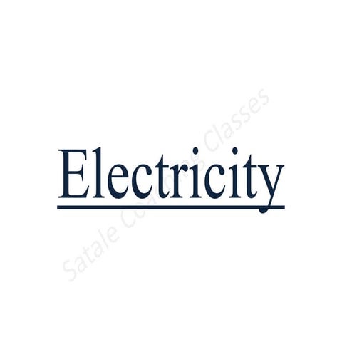 Electricity mcq | PDF