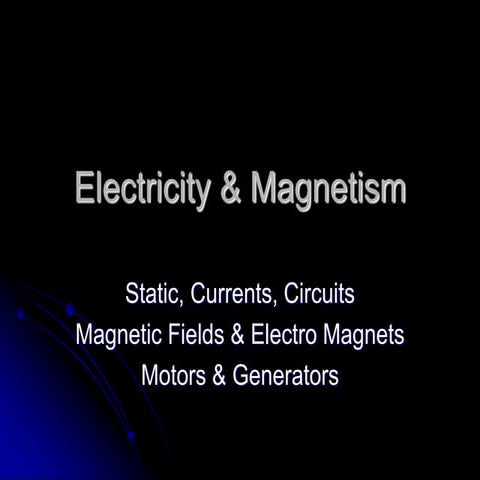 ELECTRICITY AND MAGNETISM( FORM 2)(TR).pptx