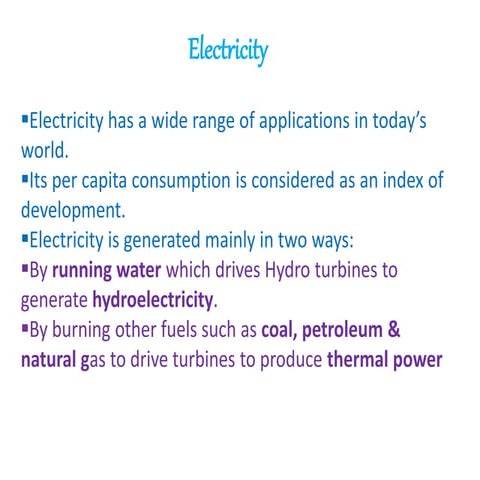 Electricity ppt by basheer | PPTX