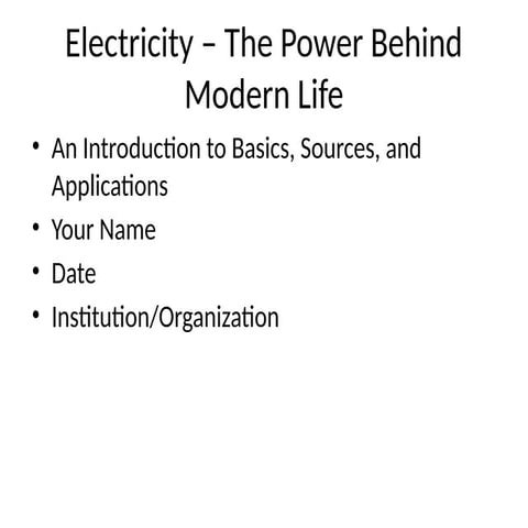 Electricity_Presentation for carrer.pptx