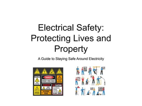 Complete Guide to Electrical Safety in the Workplace | PPTX | Injuries ...