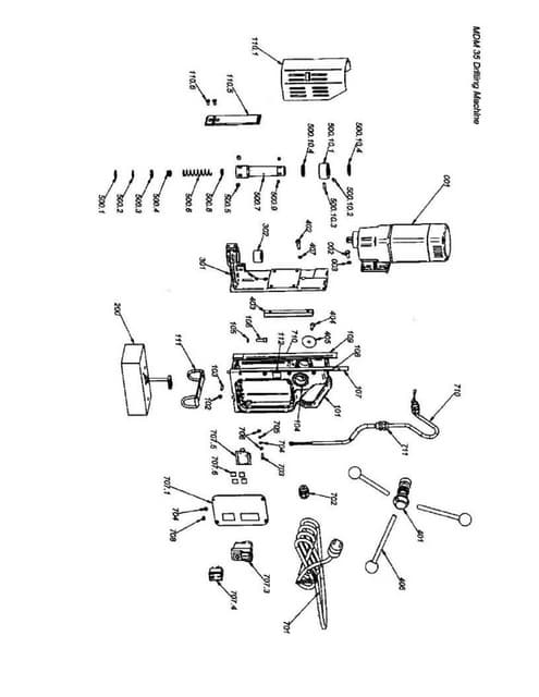 CS Unitec Pneumatic Rotary Hammer Drill Schematic: 2 2404 0010 | PDF