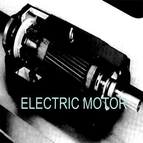 Electric Motor | PPT