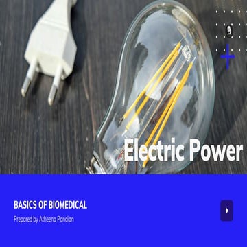 Electric Power Basics | PDF