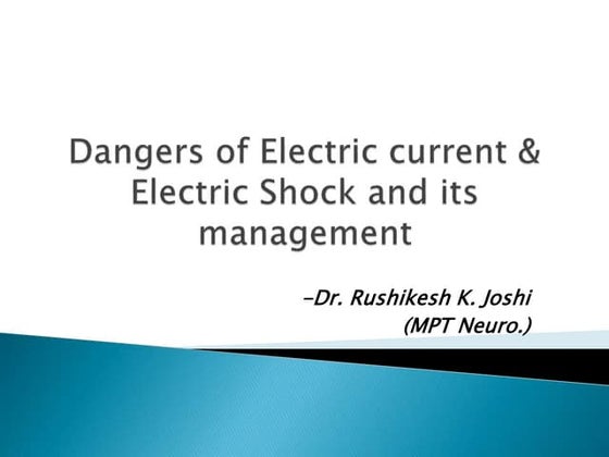 Electric shock | PPT