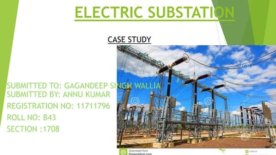 Presentation on substations | PPT