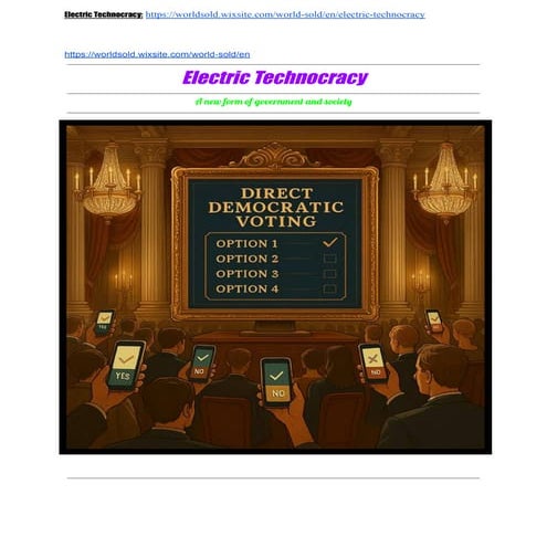 Electric Technocracy World Succession Deed 1400/98 | PDF