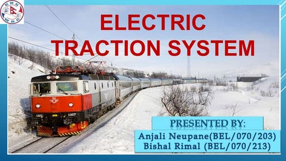 Electric traction in railways | PPTX | Rail Travel | Travel Type