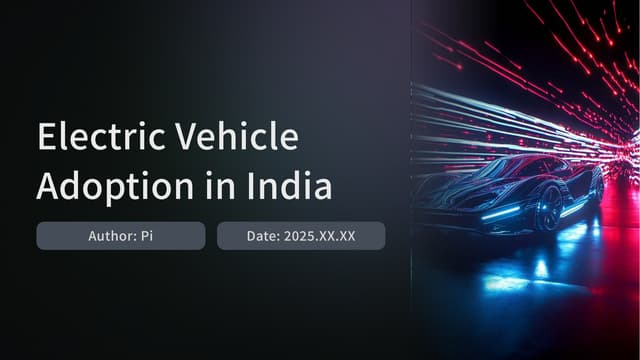 What is India's electric vehicle (EV) market | PDF
