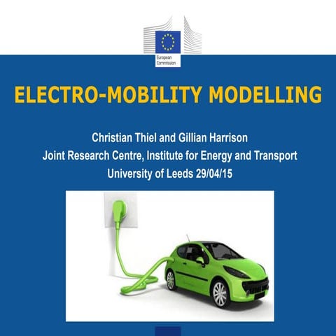 Electro-mobility modelling | PDF