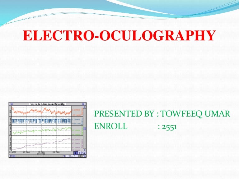 Electrooculography