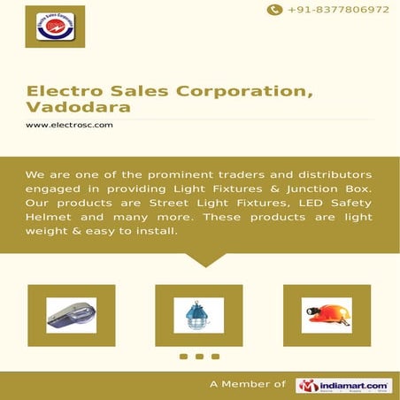 Electro sales-corporation-vadodara | PDF | Home Appliances | Home & Garden