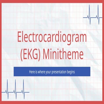 Electrocardiogram (EKG) Minitheme by Slidesgo.pptx | Free Download
