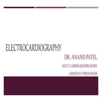 Electrocardiography | PPT