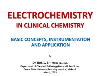 Electrochemistry | PPT