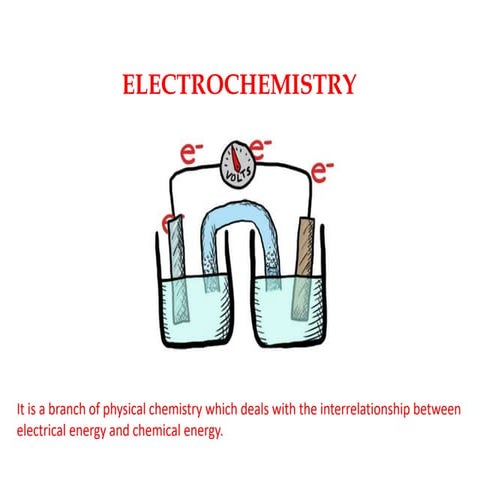 electrochemistry.pptx | Chemistry | Science