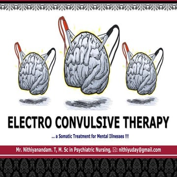 Electro convulsive therapy | PPTX