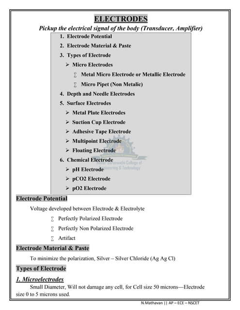 Which disintrode or electrode do i need | PDF | Chemistry | Science