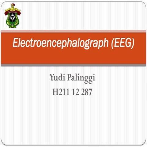 electroencephalogram bio signal analysis ecg | PPTX