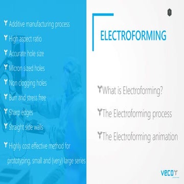 What is Electroforming? The Electroforming Process Explained. | PPTX