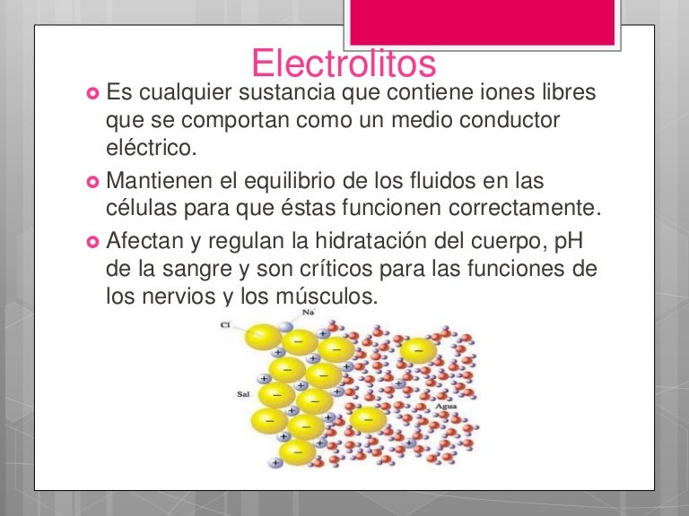 Electrolitos