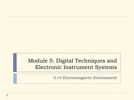 Electromagnetic Interference & Electromagnetic Compatibility | PPTX ...