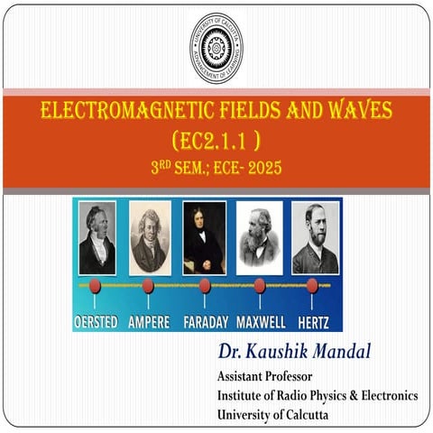 Comprehensive Study of Electromagnetic Fields and Waves: Theory ...