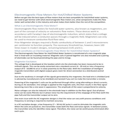 ABB MagMaster - Flow Meter & End to End Testing Procedure | PDF