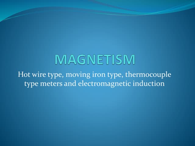 Electromagnetism | PPT