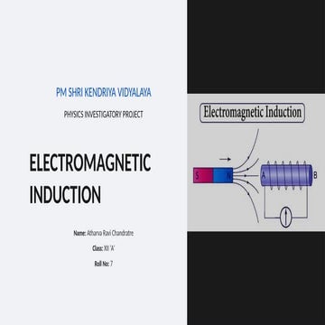 CBSE Class XII Physics Investigatory Project | PDF