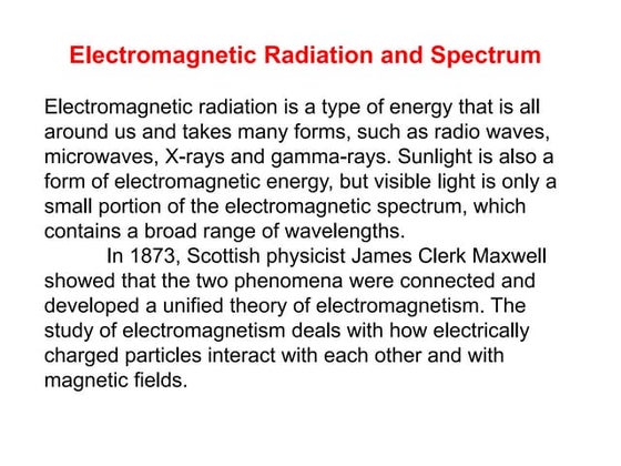 2-ELECTROMAGNETIC SPECTRUM science 10 2nd quarter (2).ppt | Physics ...