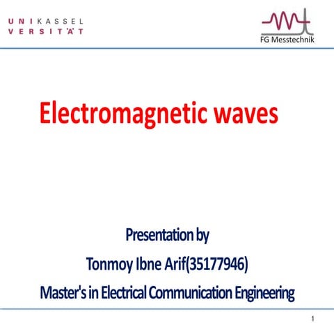 Electromagnetic waves | PPT