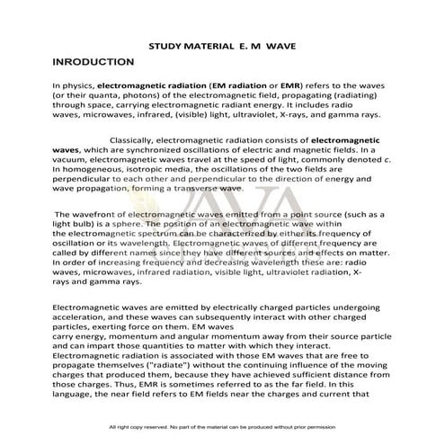 Project physic Electromagnetic Waves.docx