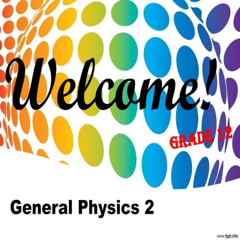 General physics 2 - Electromagnetic Waves | PPT