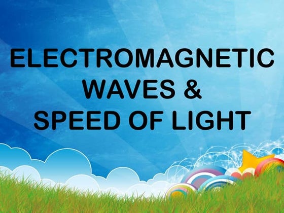 Wave speed, frequency and wavelength | PPTX