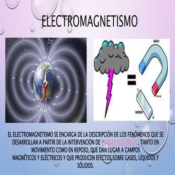 Electromagnetismo | PPTX