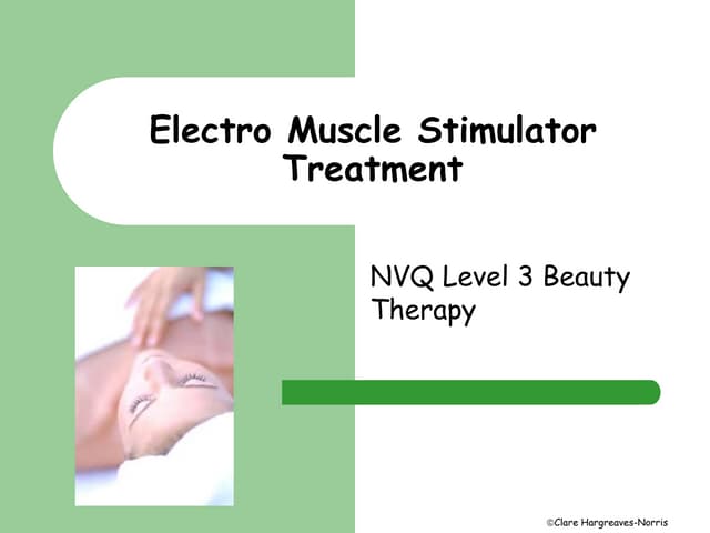Faradic body treatment | PPTX