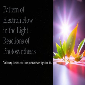 Electron-Flow-in-the-Light-Reactions-eve | PPTX