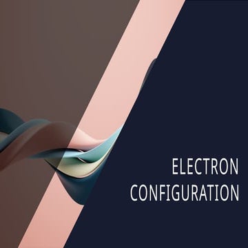 ELECTRON CONFIGURATION Science 9 JHS.pptx
