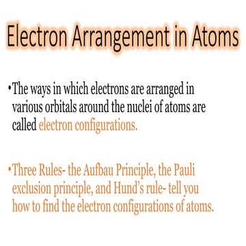 Comprehensive Guide to Electron Configurations and Periodic Table ...
