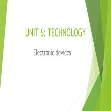 Electronic devices | PPTX