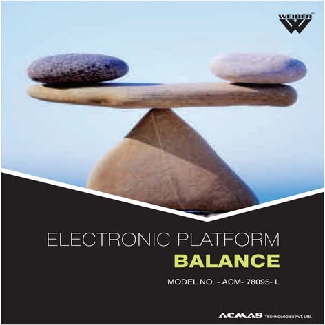 Electronic Platform Balance | PDF