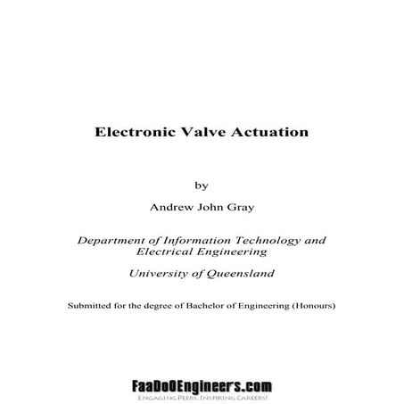 Electronic valve-actuation-in-combustion-engine | PDF