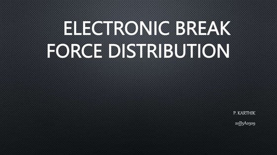 Electronic Brake force Distribution.ppt