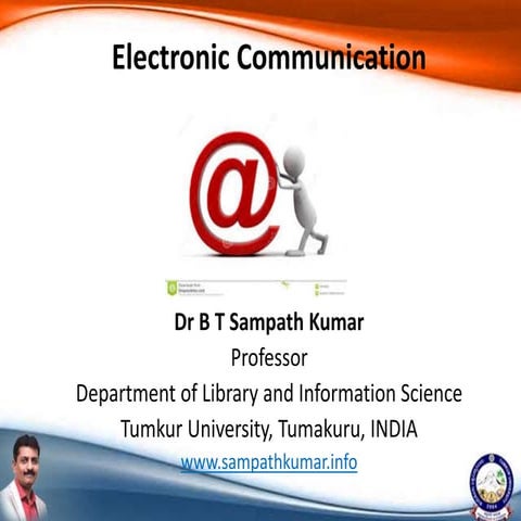 Electronic communication | PPTX