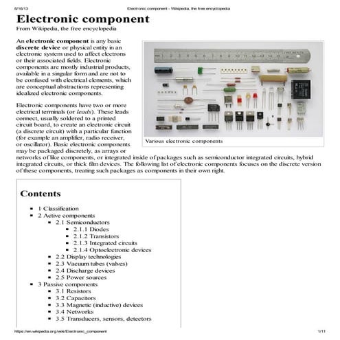 Electronic component - Wikipedia, the free encyclopedia.pdf