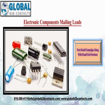 Electronic components mailing leads | PPTX | Email | Internet