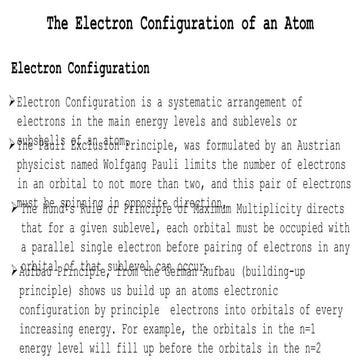 electronic configuration.pptx ghjjkgjhjhklh | PPTX